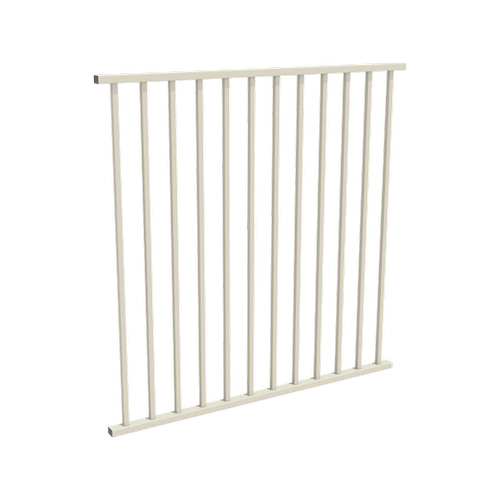 ProtectorAl 350 - 1200 x 1200mm Surfmist Aluminium Flat Top Pool Fence ...