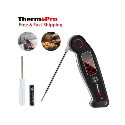 ThermoPro TP19W Instant Read Meat Thermometer for Cooking, Grilling ...