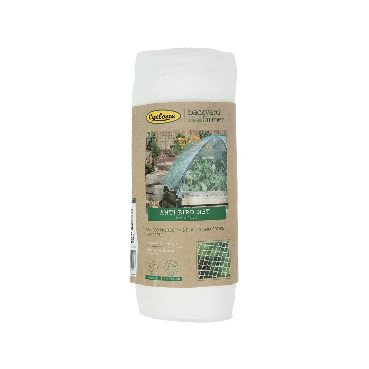 Backyard Farmer 4 x 4m x 5mm Anti Bird Net - Bunnings Australia