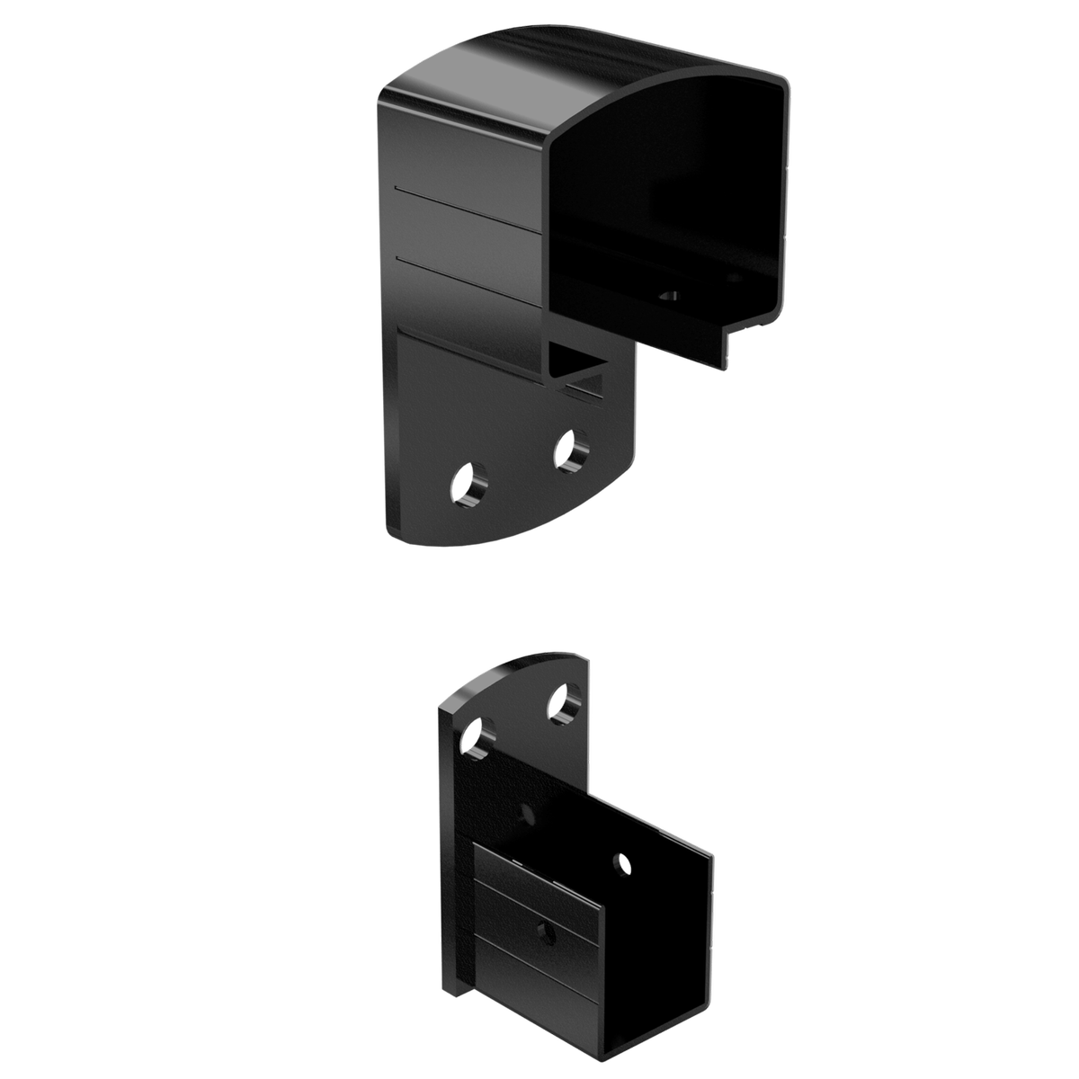 PEAK Aluminium Balustrade Black Wall Bracket - Bunnings New Zealand