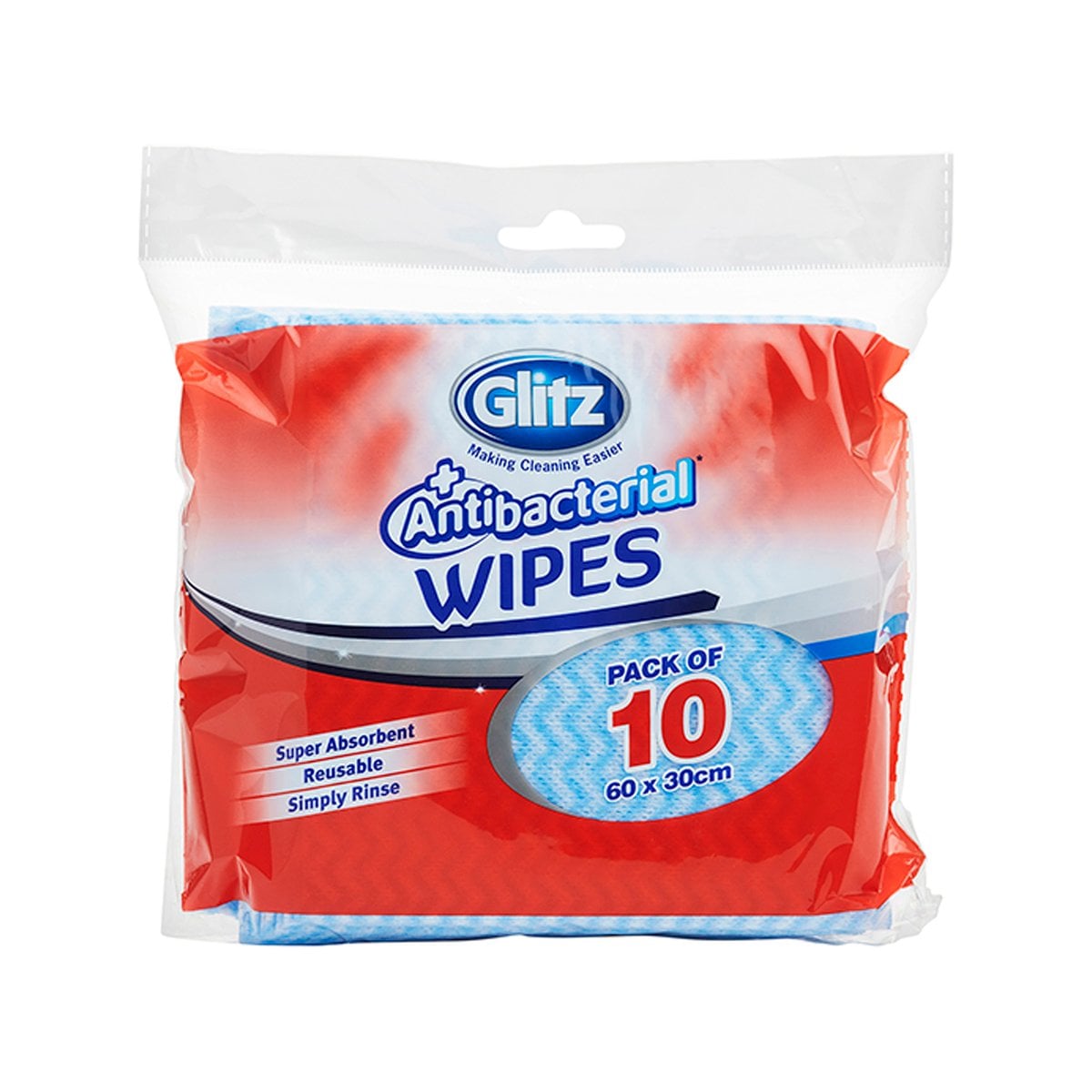 Glitz Domestic Wipes - 10 Pack - Bunnings New Zealand