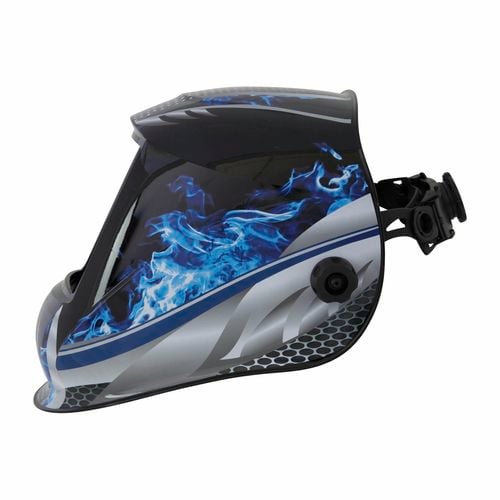 Bossweld XV-Pro Variable Shade Electronic Welding Helmet - Bunnings ...