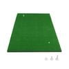 Costway 1x1.5M Golf Practice Mat Synthetic Turf w/3 Tees - Bunnings ...