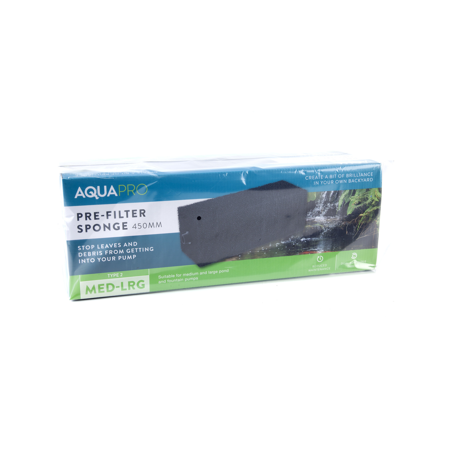 AQUAPRO 450 x 160 x 160mm Large Pre-Filter Sponge - Bunnings Australia