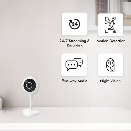 Orion Grid Connect Smart Wi-Fi Indoor Stationary Security Camera ...