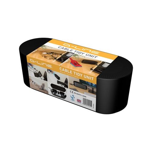 D-Line Small Black Cable Tidy Unit Management Box - Bunnings New Zealand