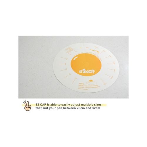 EZ Cap 50X Paper Lid for Frypan Disposable Cooking Pan Cap - Bunnings ...