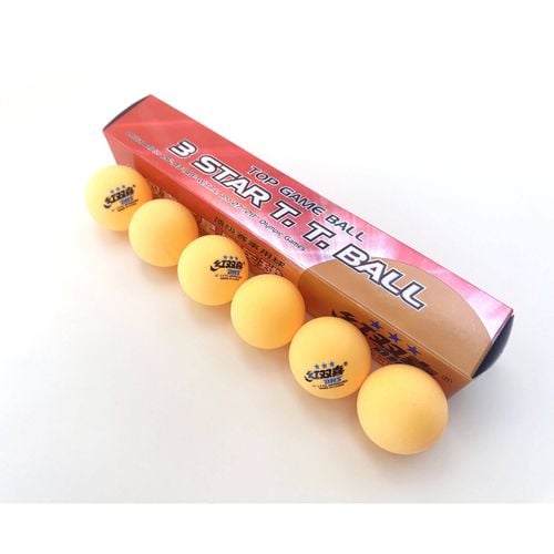 Double Happiness 3 Star Table Tennis Ball Pack (6 Pieces) - Bunnings ...