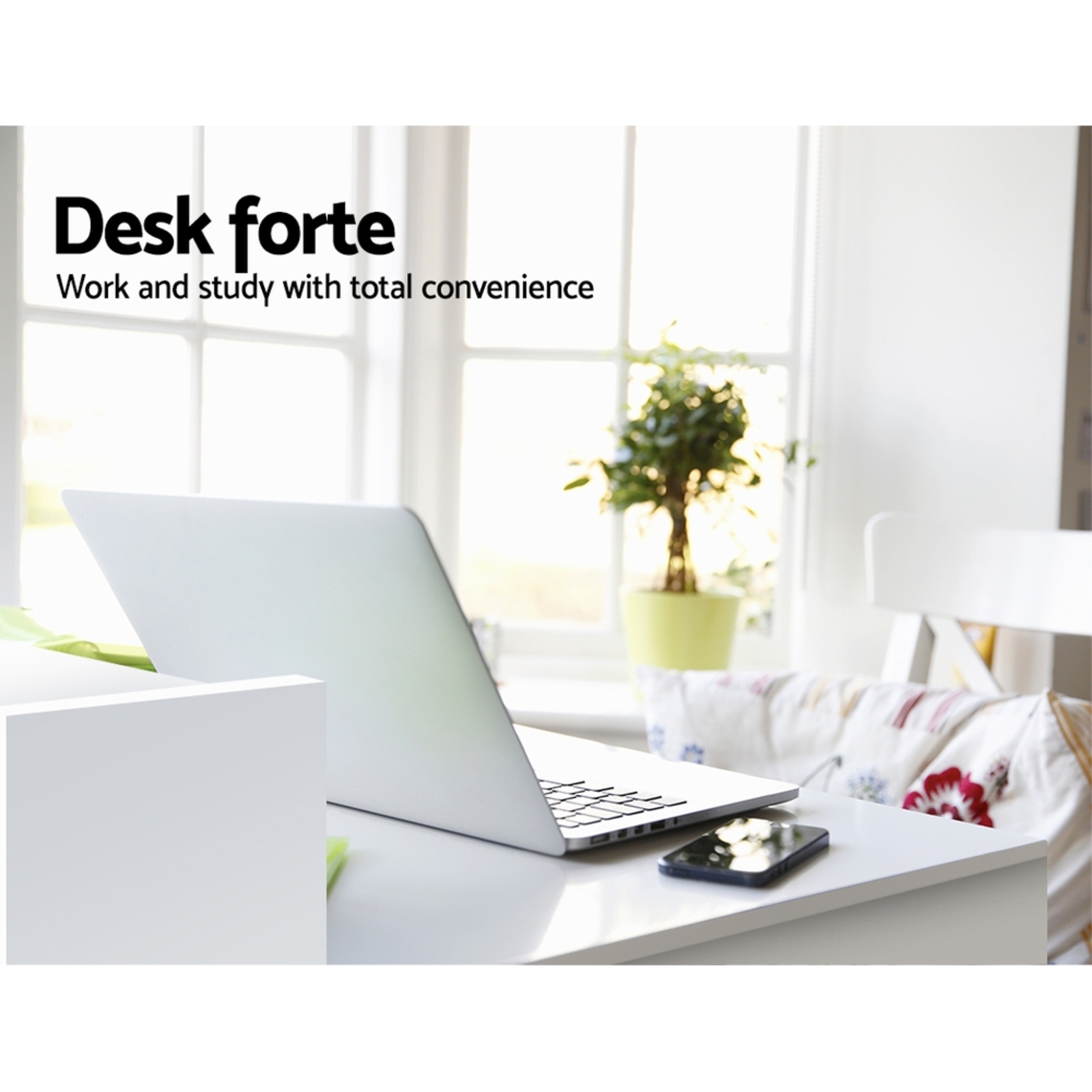 Office Computer Desk Study Table Storage PC Laptop Student Home Tray ...