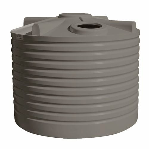 Clark Tanks 5000L Squat Round Poly Water Tank - Birch Grey - Bunnings ...