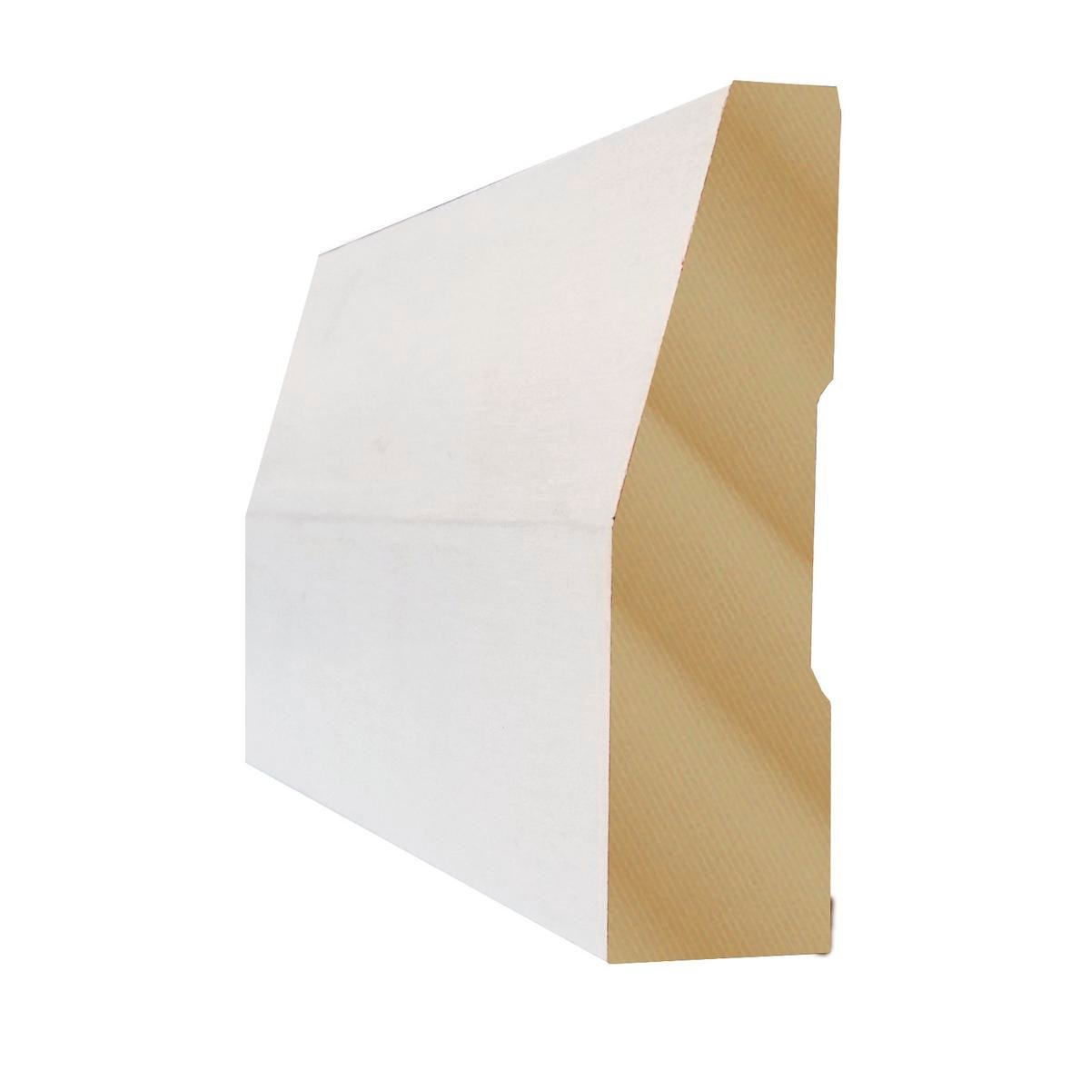 Hume 66 x 18mm 5.4m Moulding White Pine FJ Primed Half Splayed ...