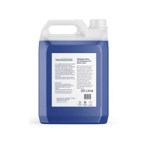 BioEnzymes Pet Shampoo Midnight Blue 20lt - Bunnings Australia