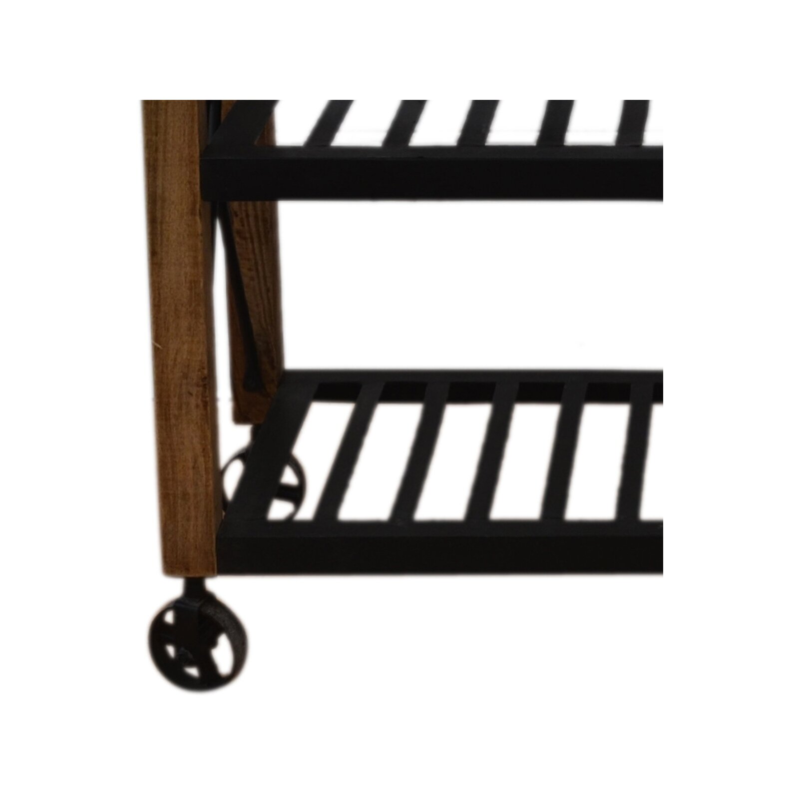 Wooden Wheely Butlers Trolley - Bunnings Australia