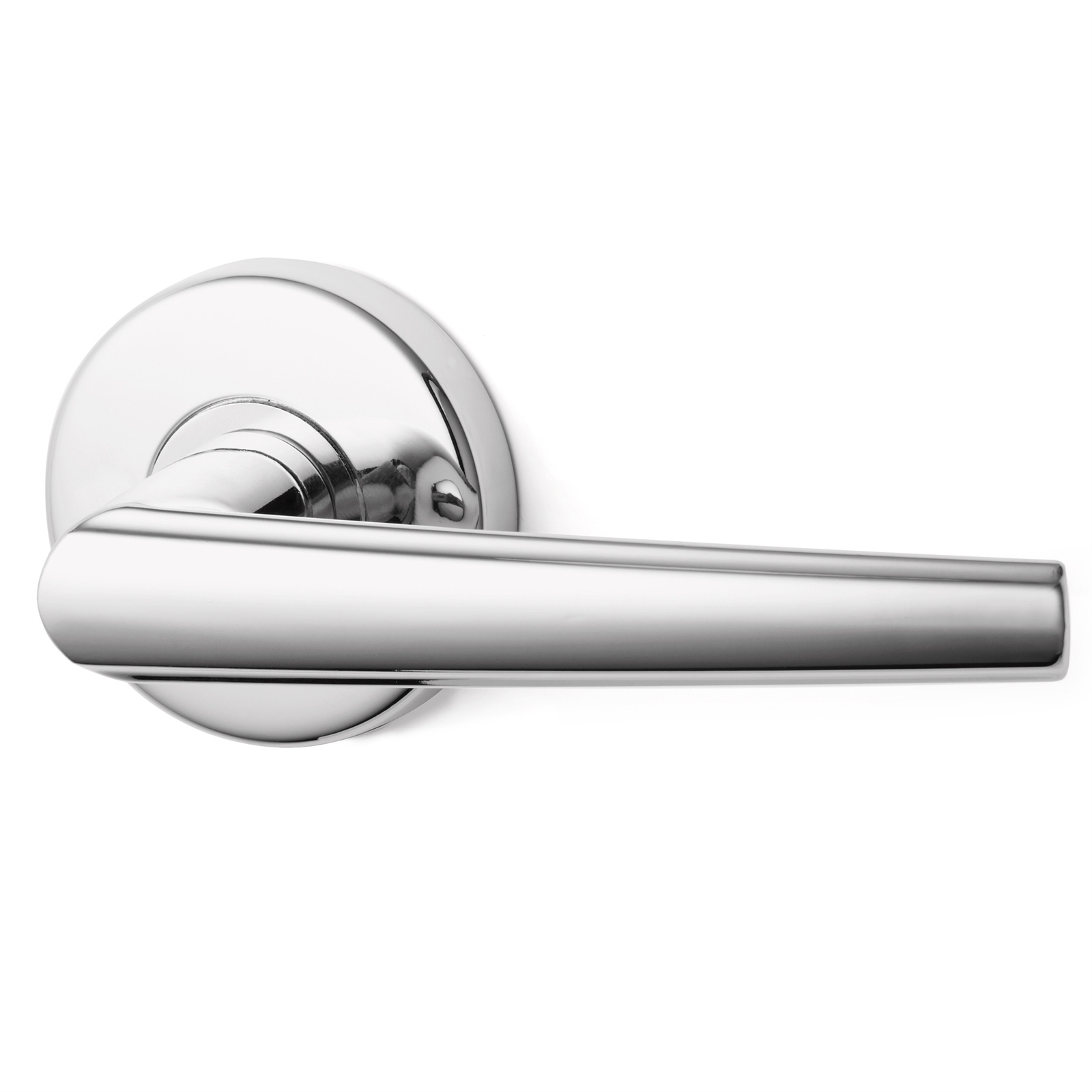 Lockwood Spire Velocity Satin Chrome Pearl Passage Set - Bunnings Australia