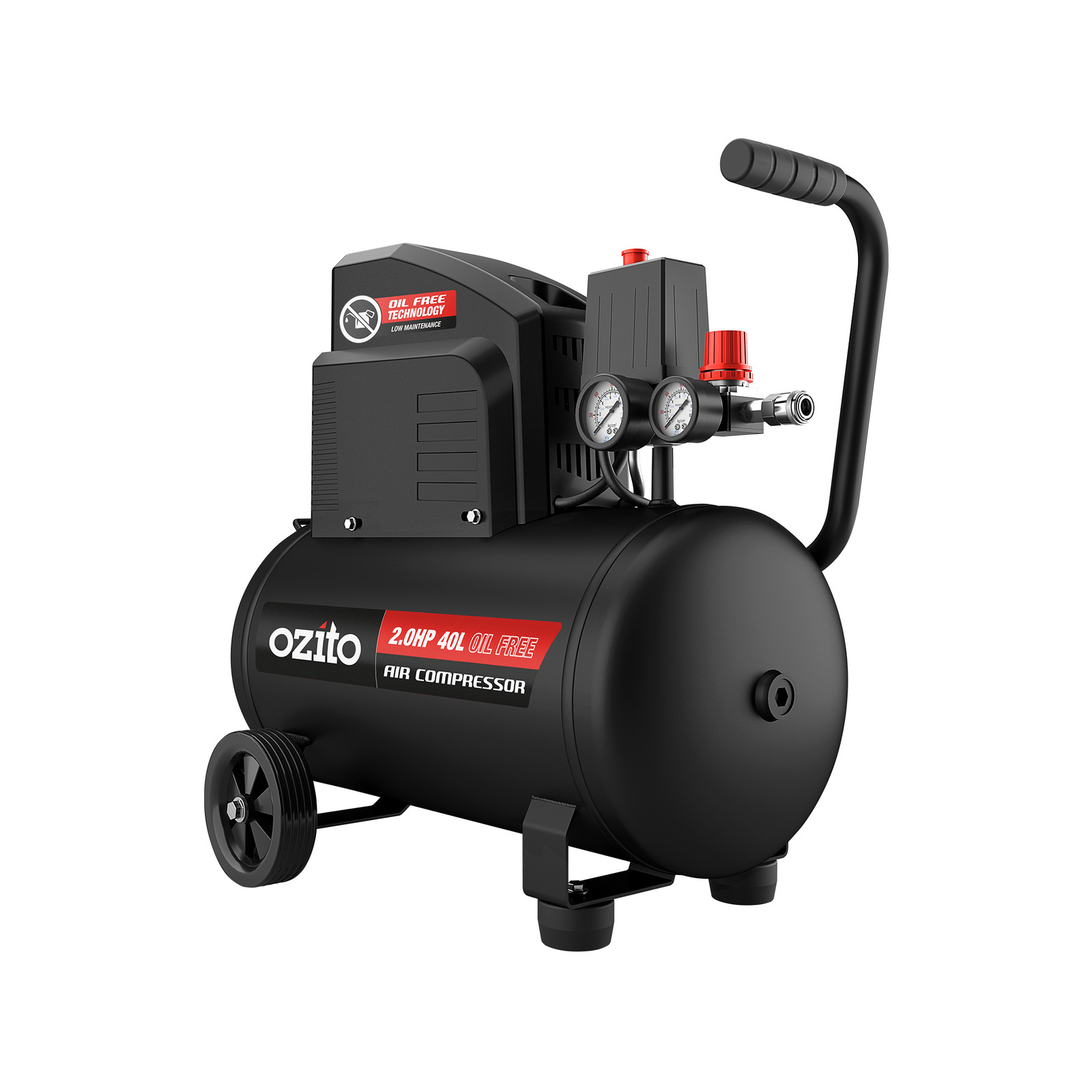 Ozito 40L 2.0HP Oil Free Air Compressor - Bunnings New Zealand