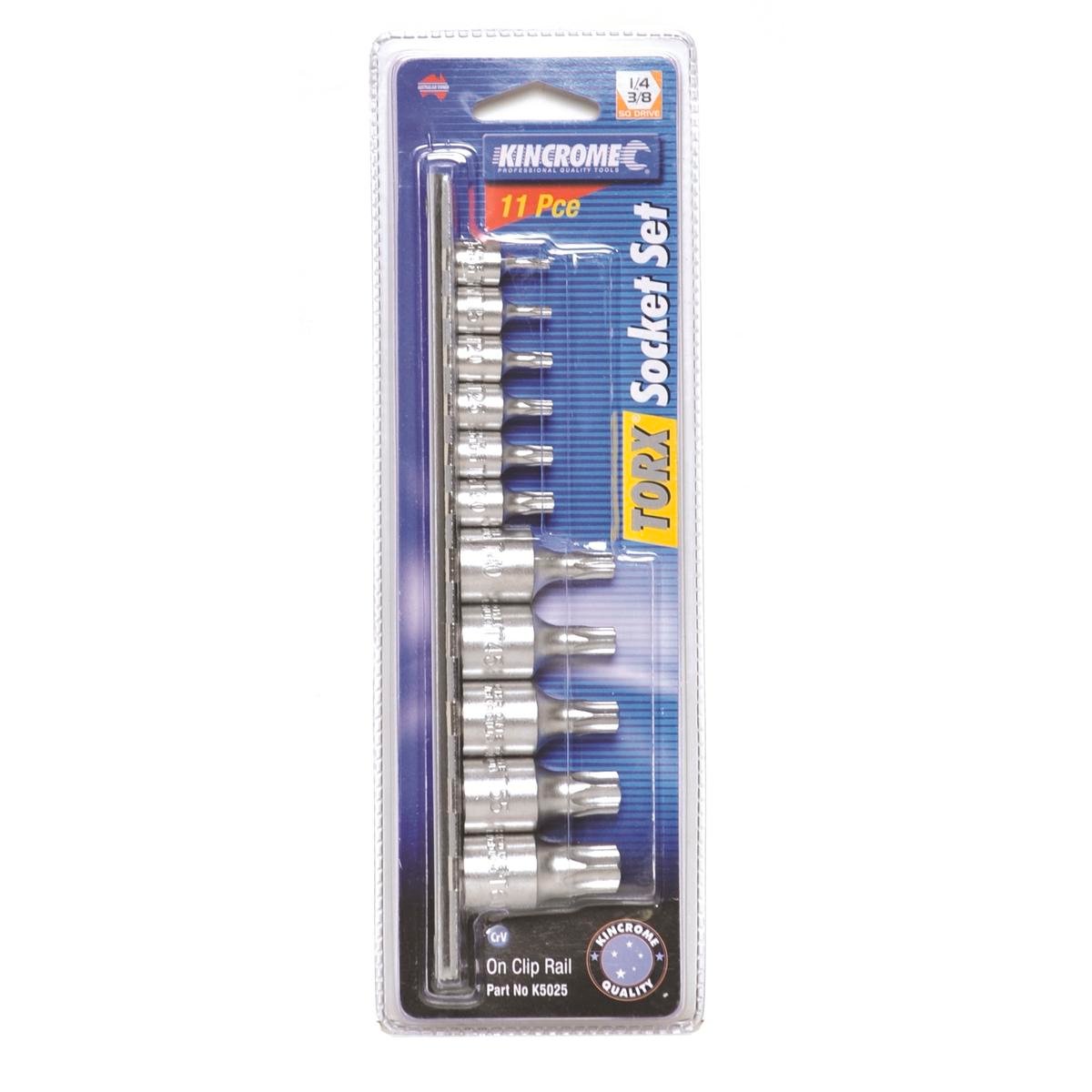 Kincrome 11 Piece Torx Socket Set - Bunnings New Zealand