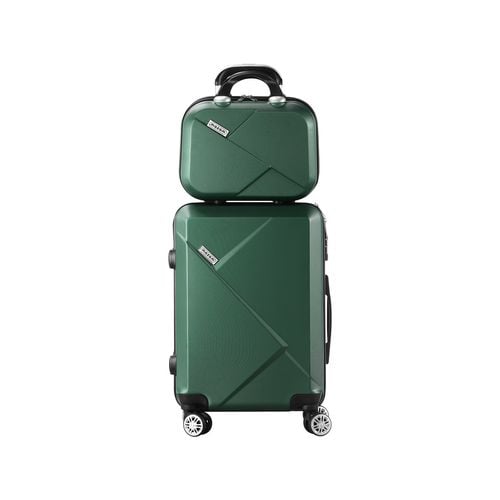 Mazam 2PCS Luggage Suitcase Set TSA Lock Green - Bunnings Australia