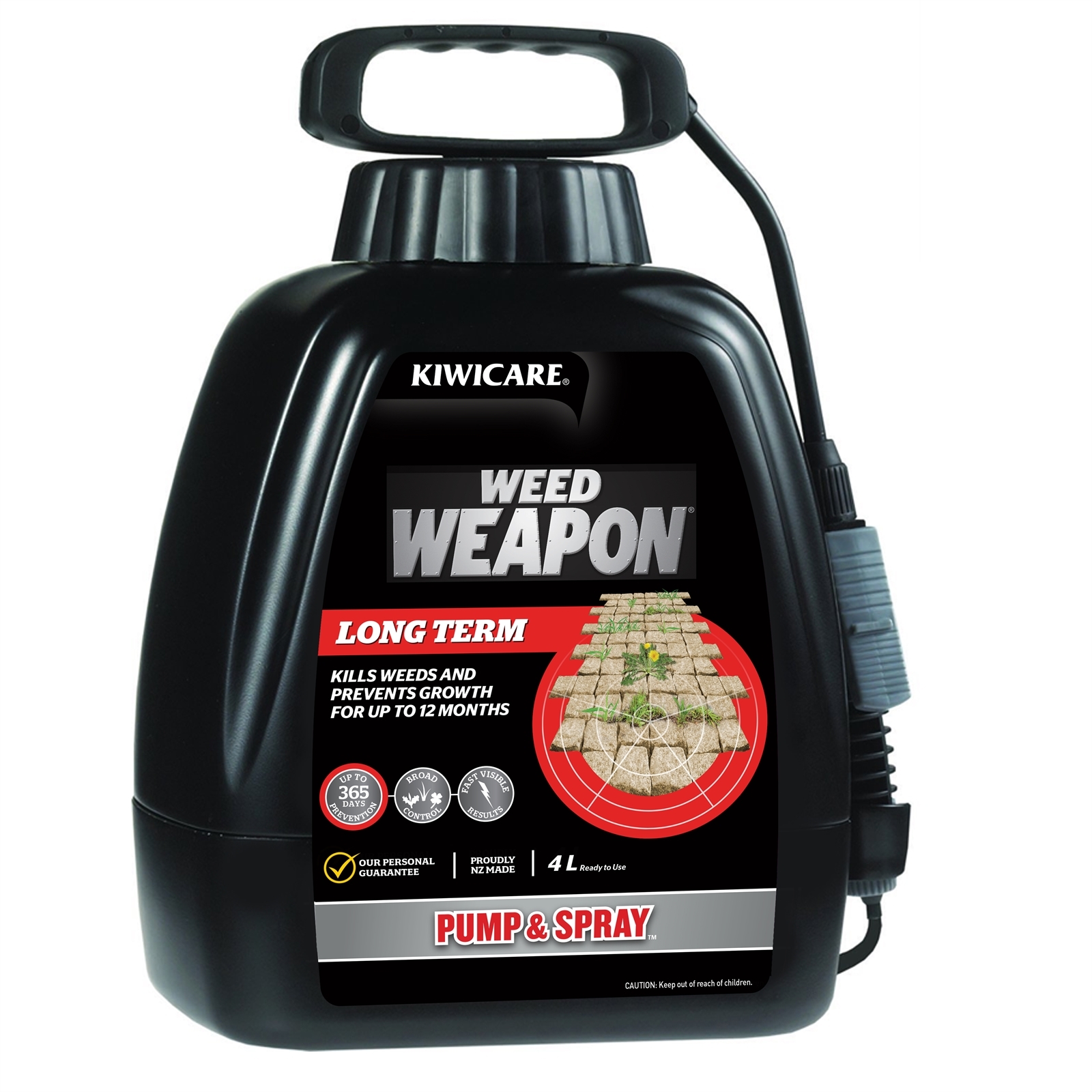 Kiwicare 4L Weed Weapon Pump And Spray Long Term - Bunnings New Zealand