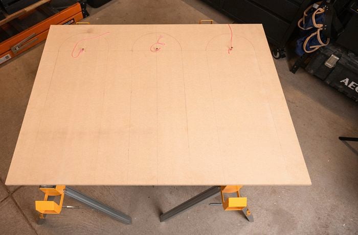 How To Build An Arch Console Table - Bunnings Australia