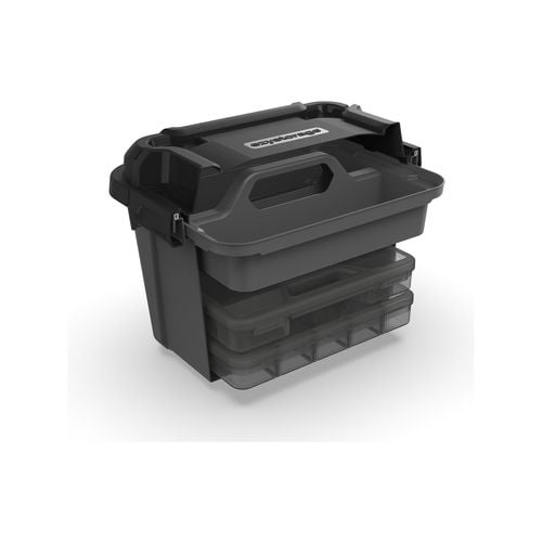 Ezy Storage 18L Bunker Tough Heavy Duty Waterproof IP65 Container ...