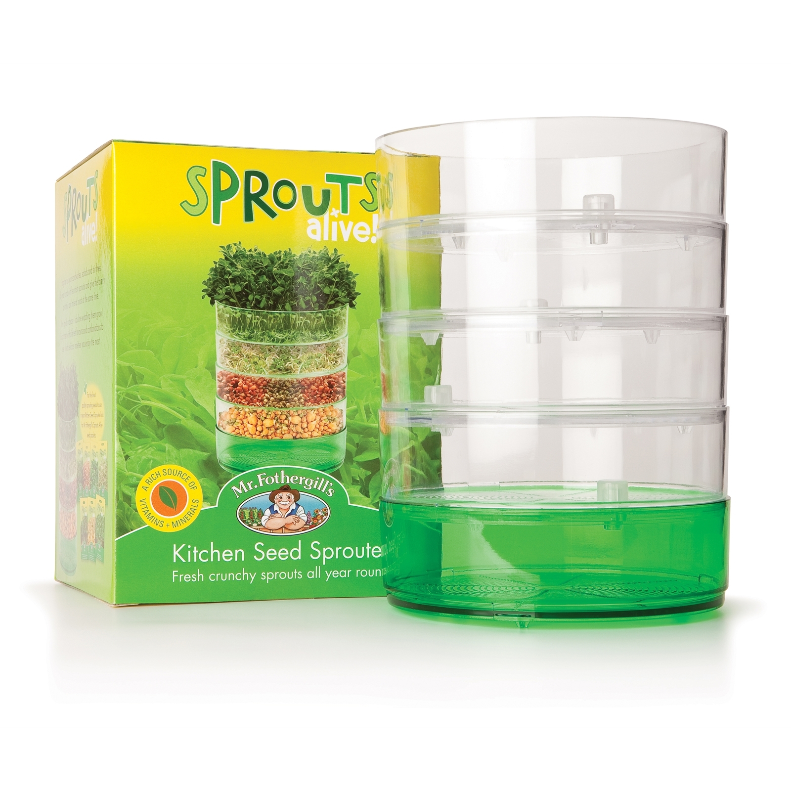 Mr Fothergill's Kitchen Sprouter Seeds - Bunnings New Zealand
