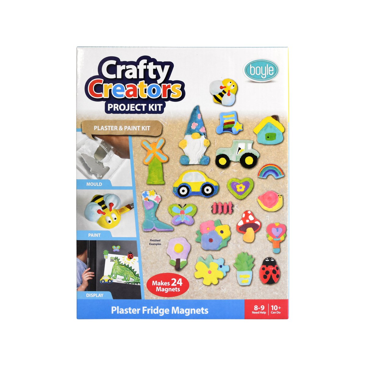 Boyle Crafty Creators Project Kit Plaster Fridge Magnets - Bunnings ...