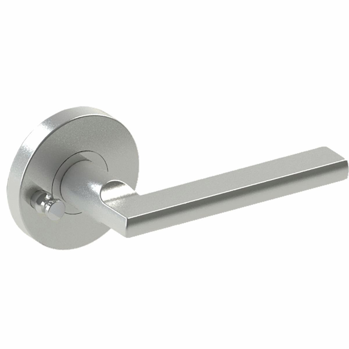 Sara Satin Chrome Privacy Set - Bunnings New Zealand