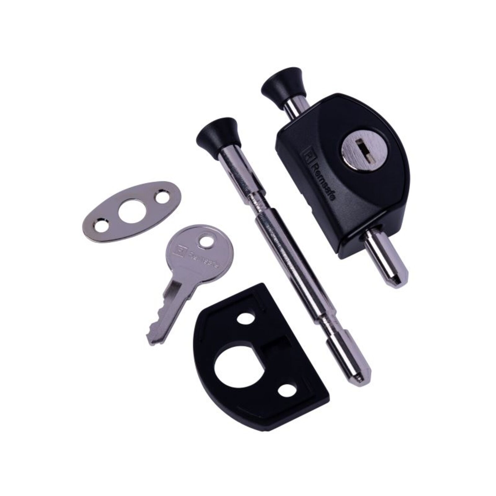 Remsafe Black Mini Window And Door Bolt - Bunnings Australia