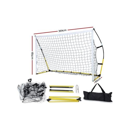 Everfit Soccer Football Goal Net Kids Outdoor Training 3.6M XL ...
