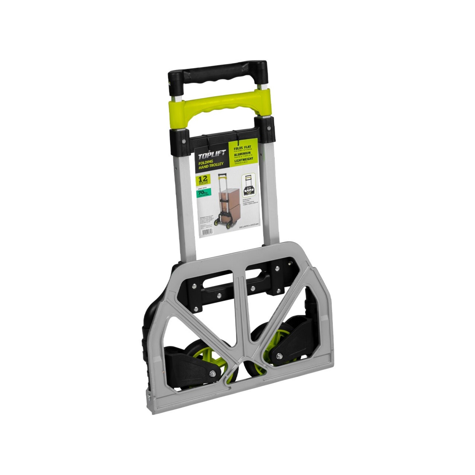 Toplift 70kg Folding Hand Trolley - Bunnings Australia