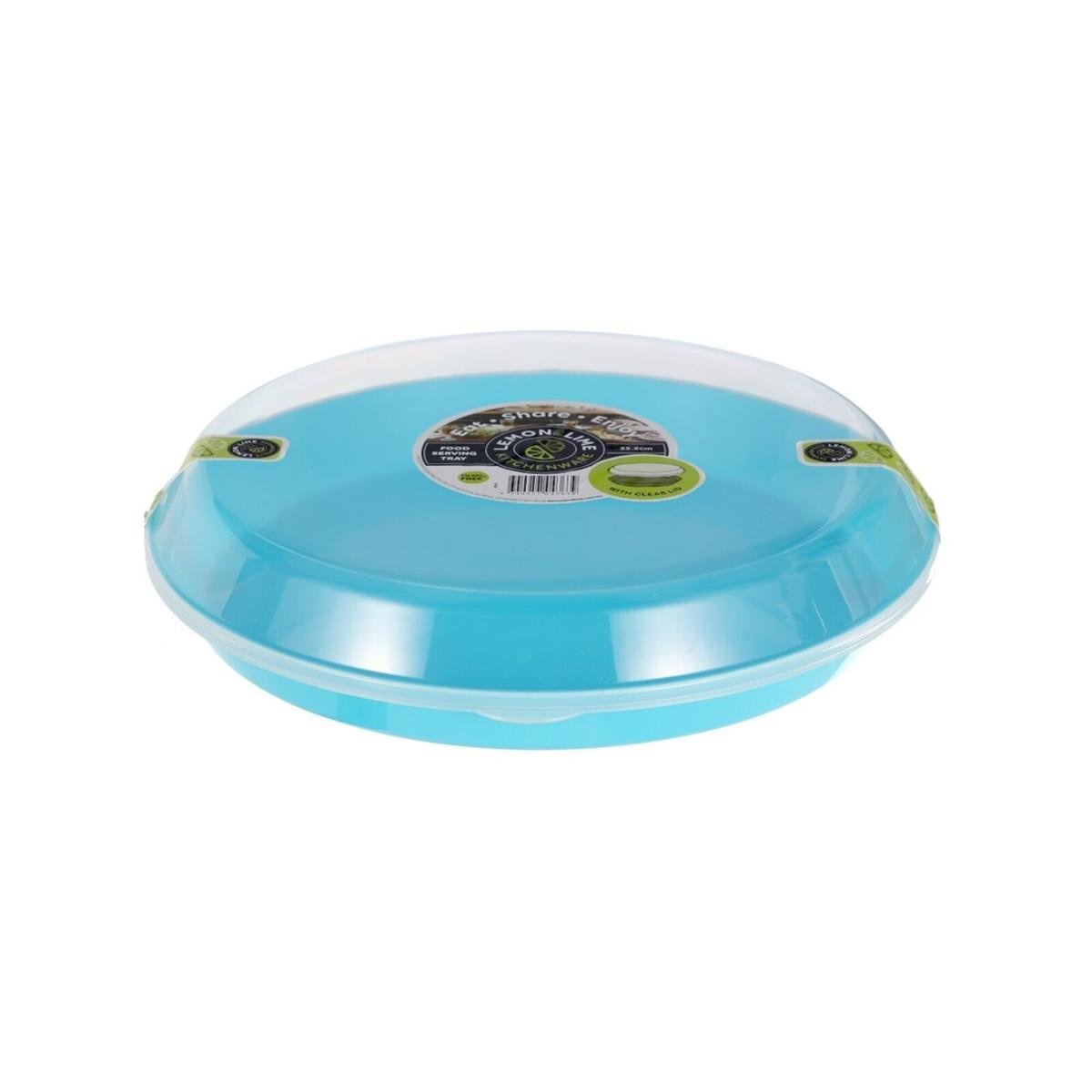 Lemon & Lime Food Serving Tray Clear Lid 35.5cm Assorted - Bunnings ...
