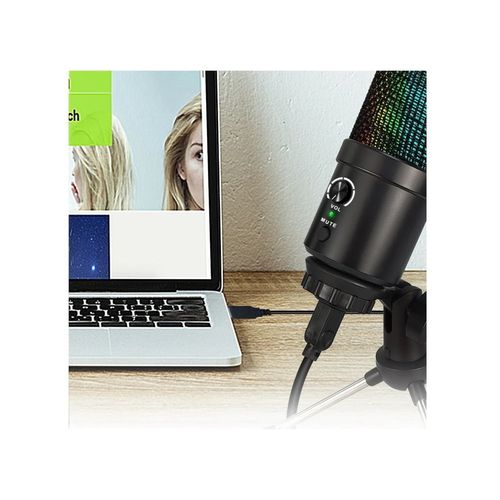 SWAMP SU420 USB Microphone with RGB Light - Bunnings Australia