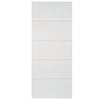 Hume 2340 x 870 x 35 Wardrobe Door Primed MDF Linear Smartrobe HLR230 ...