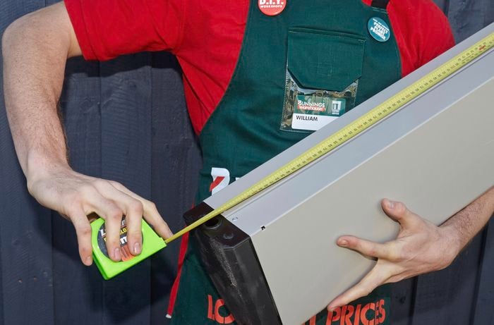 How To Install a Retractable Clothesline - Bunnings Australia