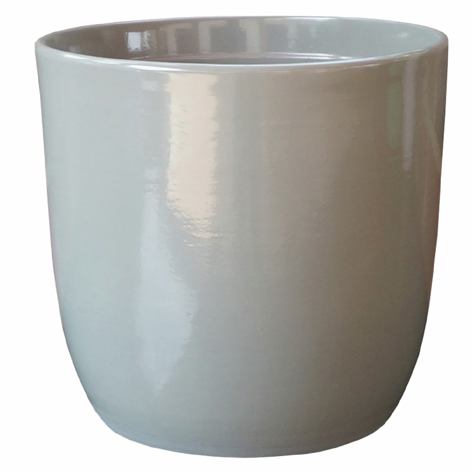Northcote Pottery 30cm White Ava Egg Pot - Bunnings Australia