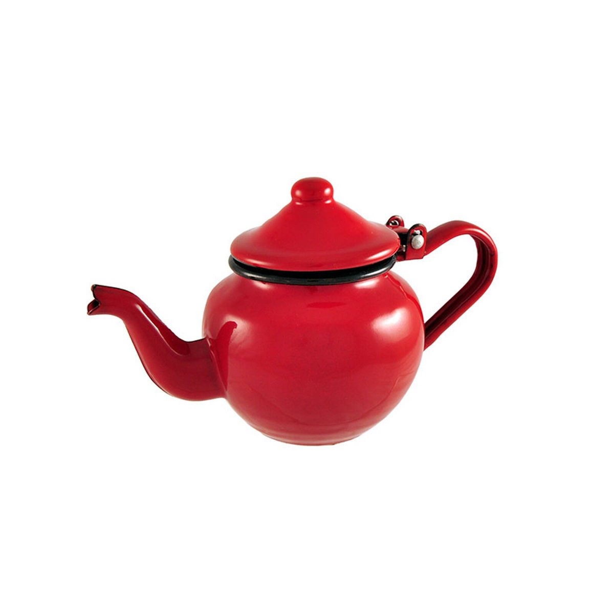 Urban Style Enamelware 425ml Teapot w/ Handle Small - Red - Bunnings ...