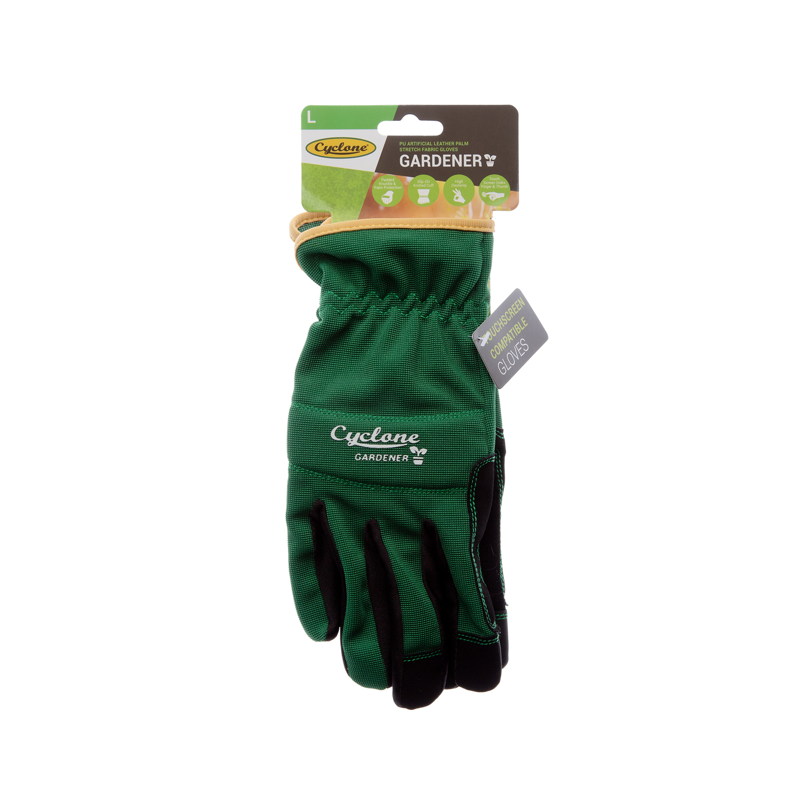 Cyclone Large Fully Synthetic Leather Gloves - Bunnings New Zealand