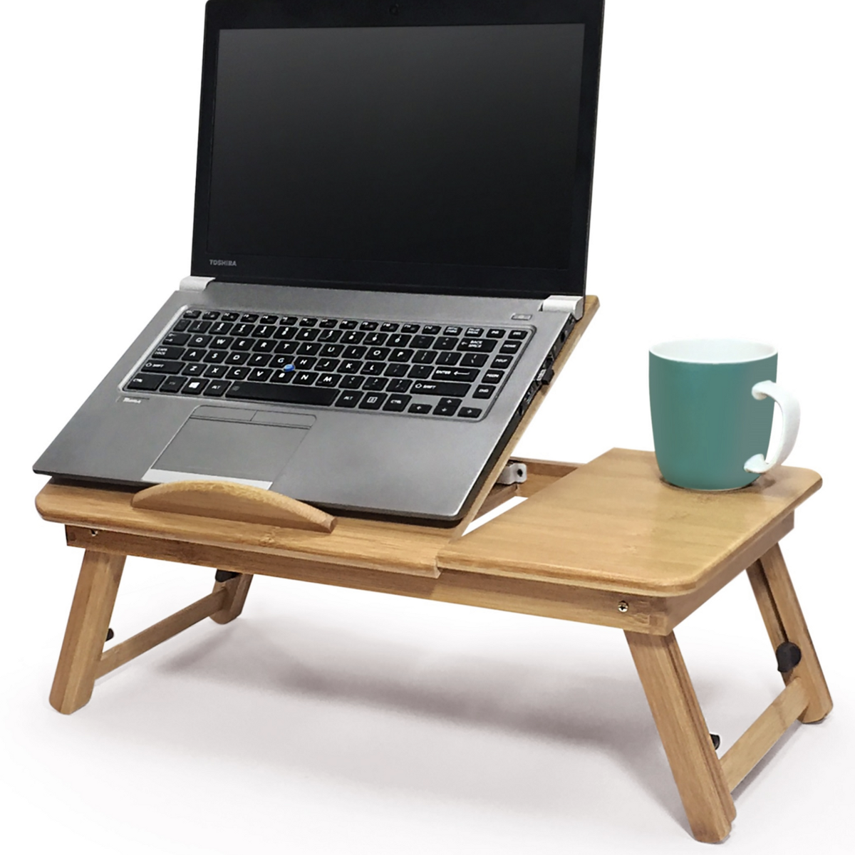 Portable Multipurpose Deluxe Bamboo Tray/Table - Bunnings Australia