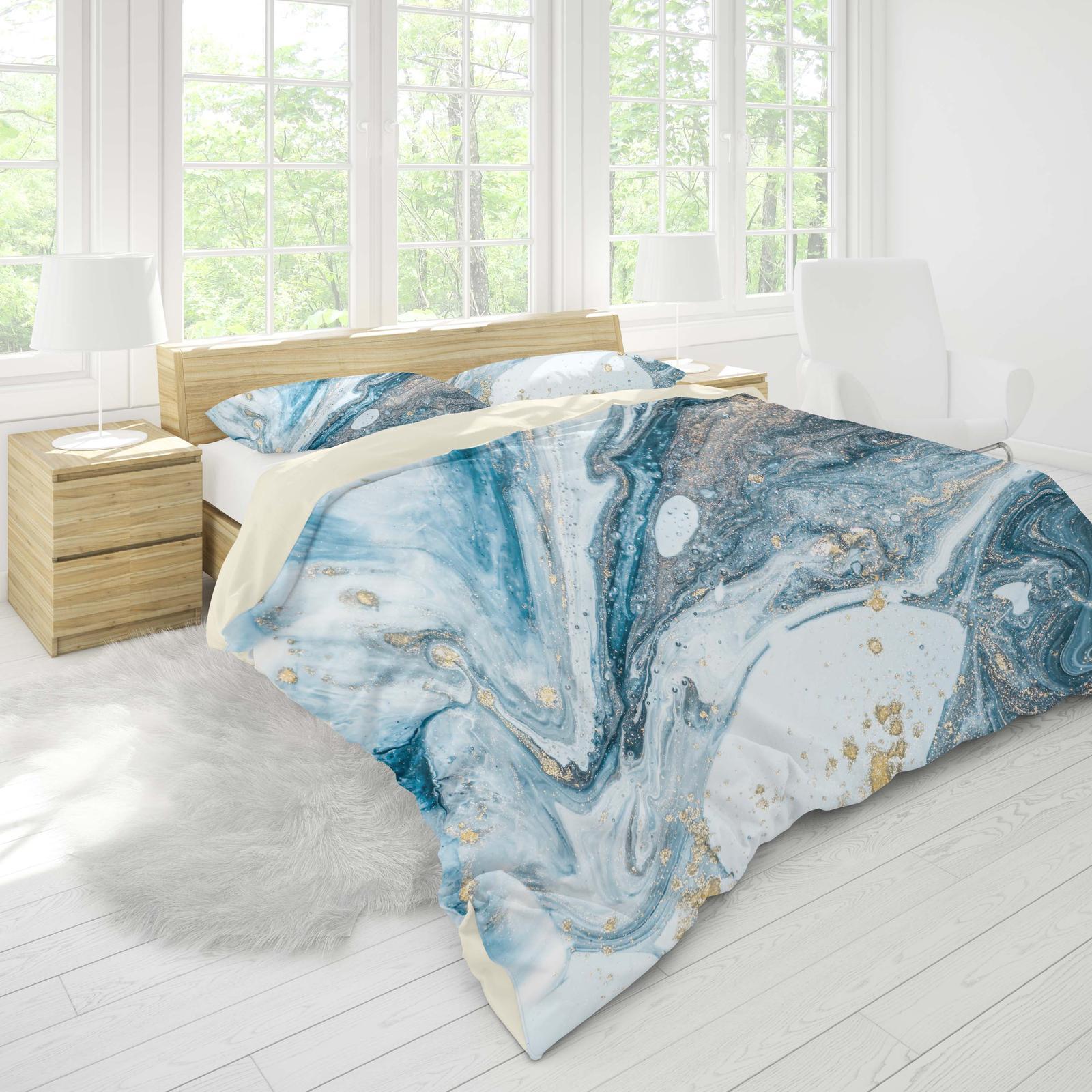 3D Blue Marble Texture Quilt Cover Set Bedding Set Pillowcases 112 ...