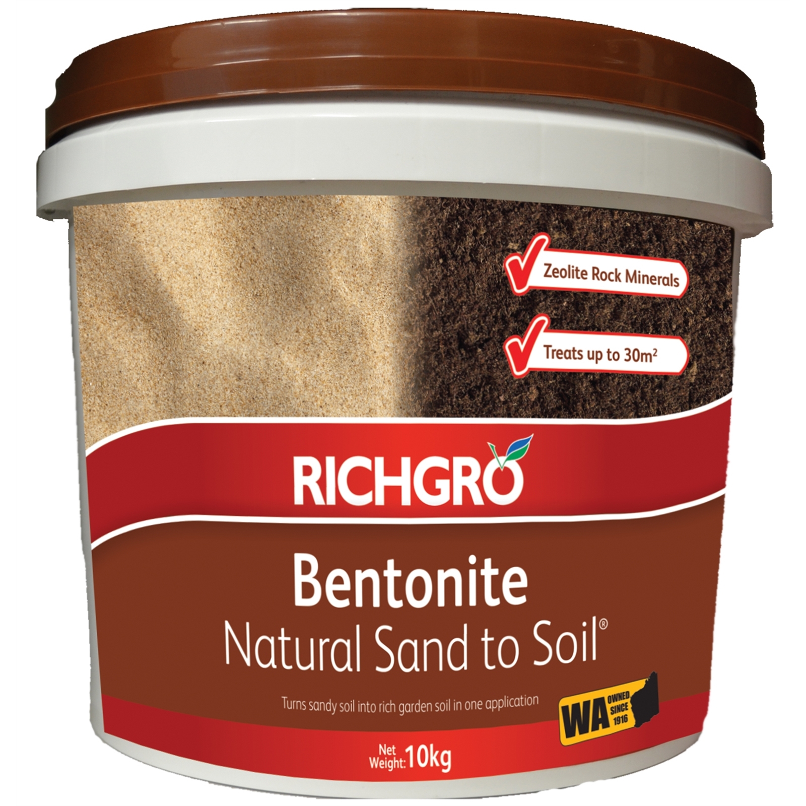 Richgro 10kg Natural Sand to Soil Improver - Bunnings Australia