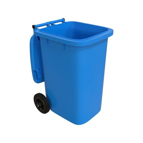 Handy 100L Light Blue Wheelie Bin - Bunnings Australia
