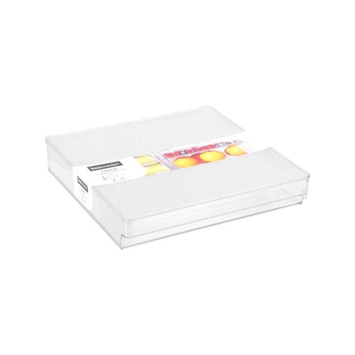 2pk Boxsweden Crystal 30x5.5cm Fridge Tray w/ Lid - Clear - Bunnings ...