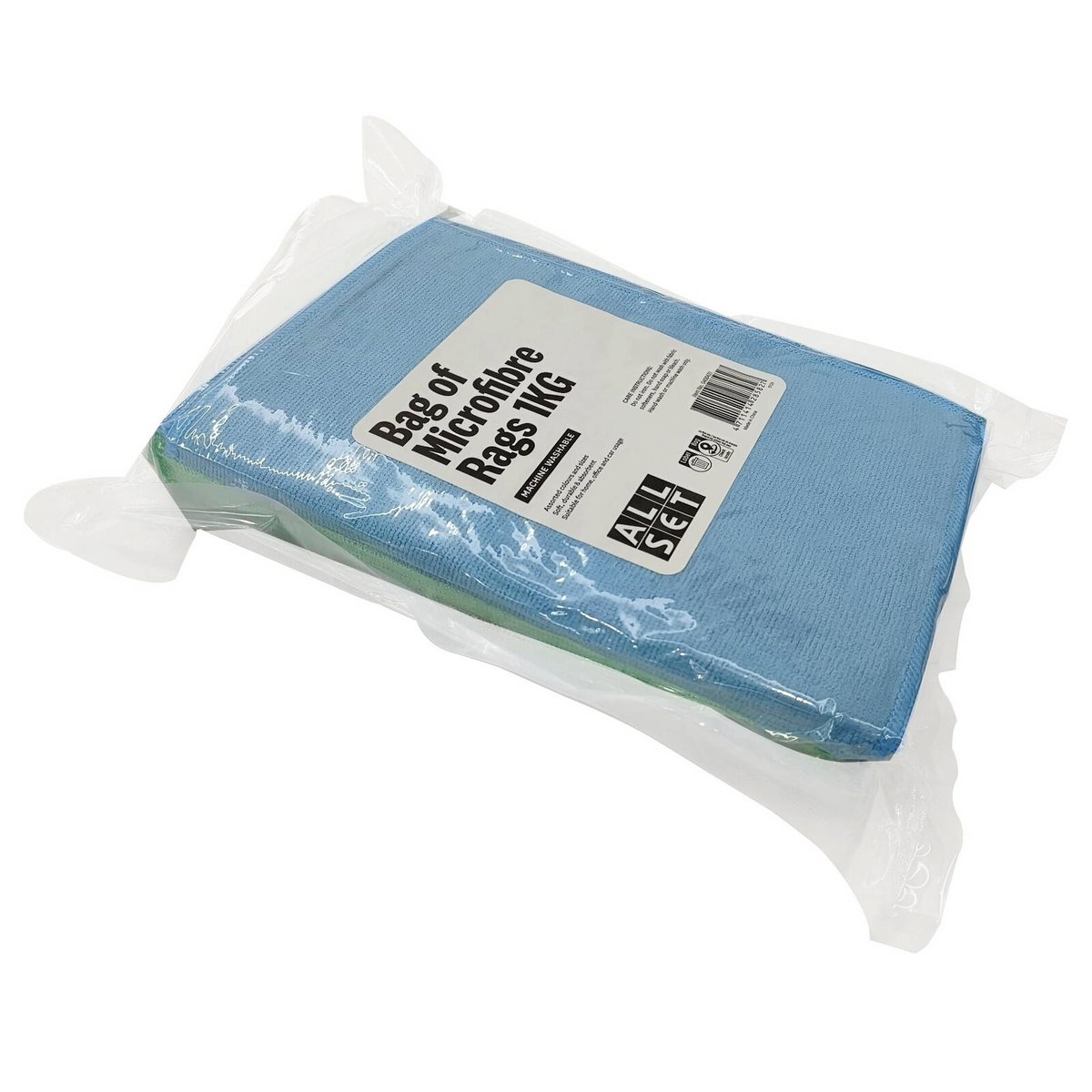 All Set 1kg Bag of Microfibre Cloth - Bunnings Australia