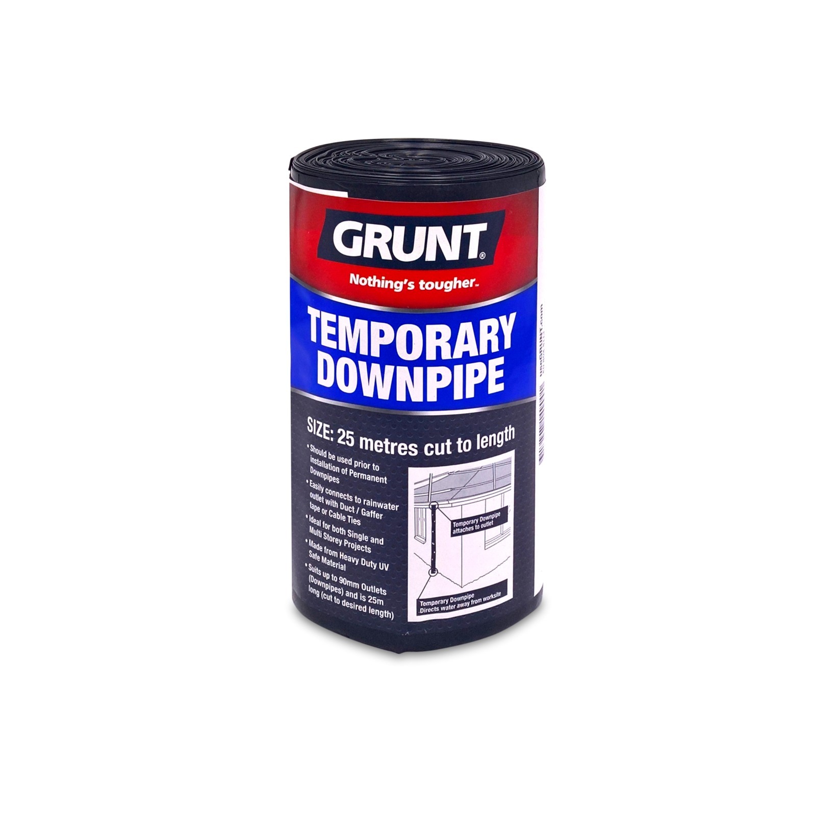 Temporary Plastic Rainwater Pipe - Temporary Flexible Downpipe And