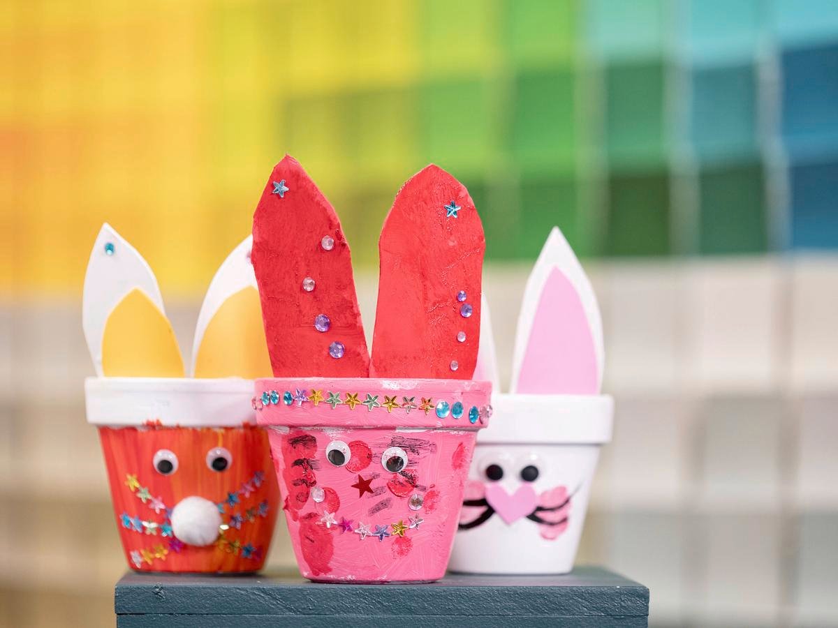 How To Make A Bunny Pot - Bunnings Australia