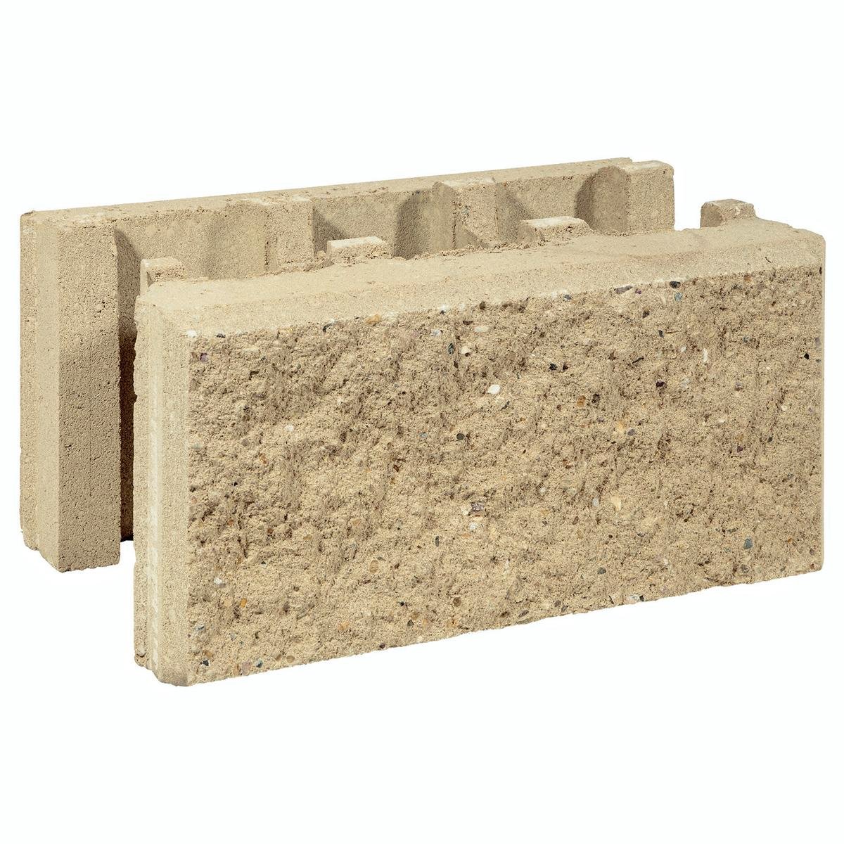 Adbri Masonry 400 x 200 x 215mm Oatmeal Versawall Standard Block ...