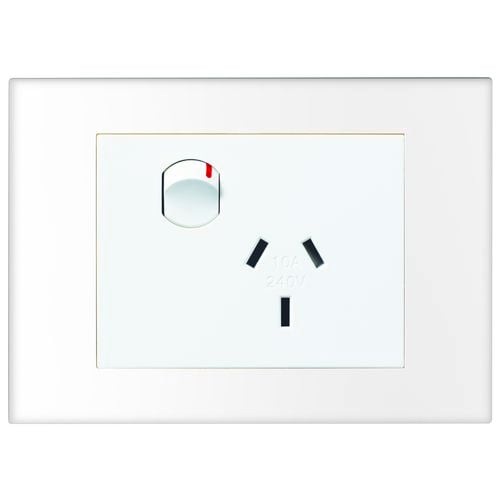 HPM VIVO White Single Powerpoint - Bunnings New Zealand