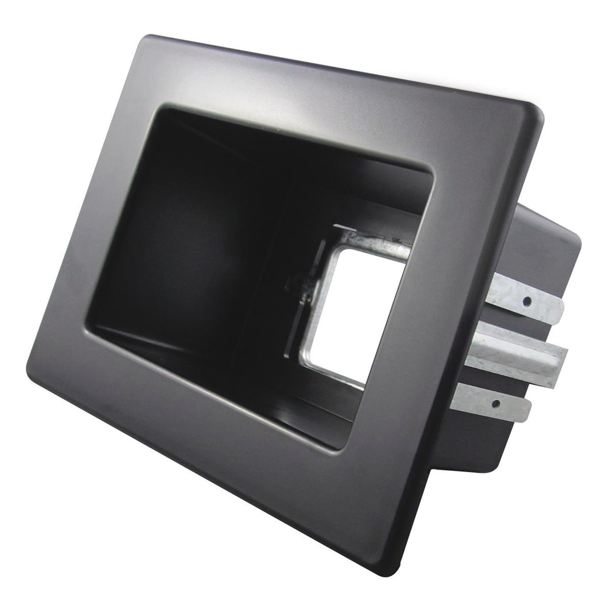 Recessed Black Single Gang Wall Point - Bunnings Australia