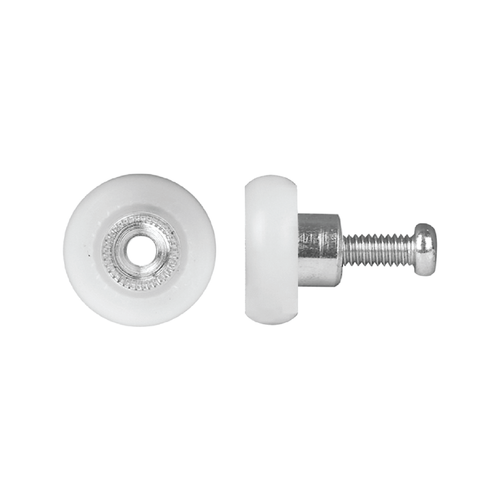 Rolltrak 19mm Acetal Convex Roller With Screw - Bunnings Australia