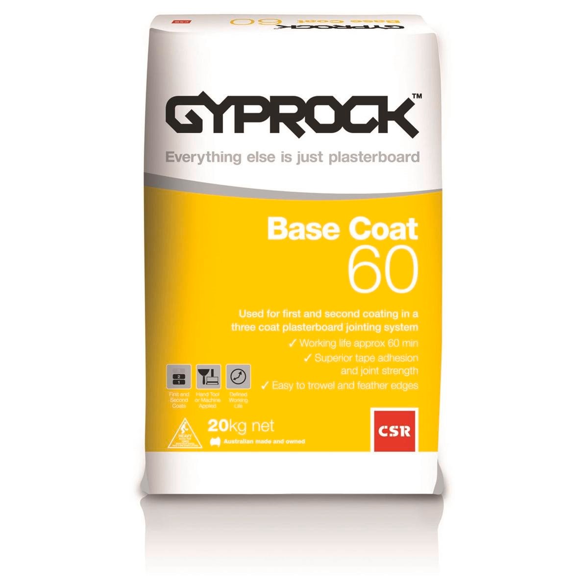 Gyprock CSR 20kg Base Coat 60 - Bunnings Australia